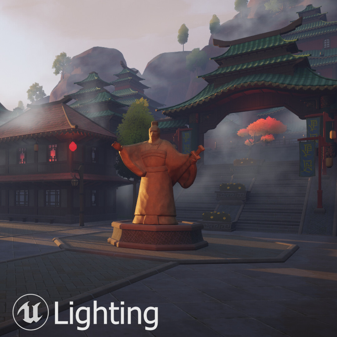 ArtStation - Asian Village Relight