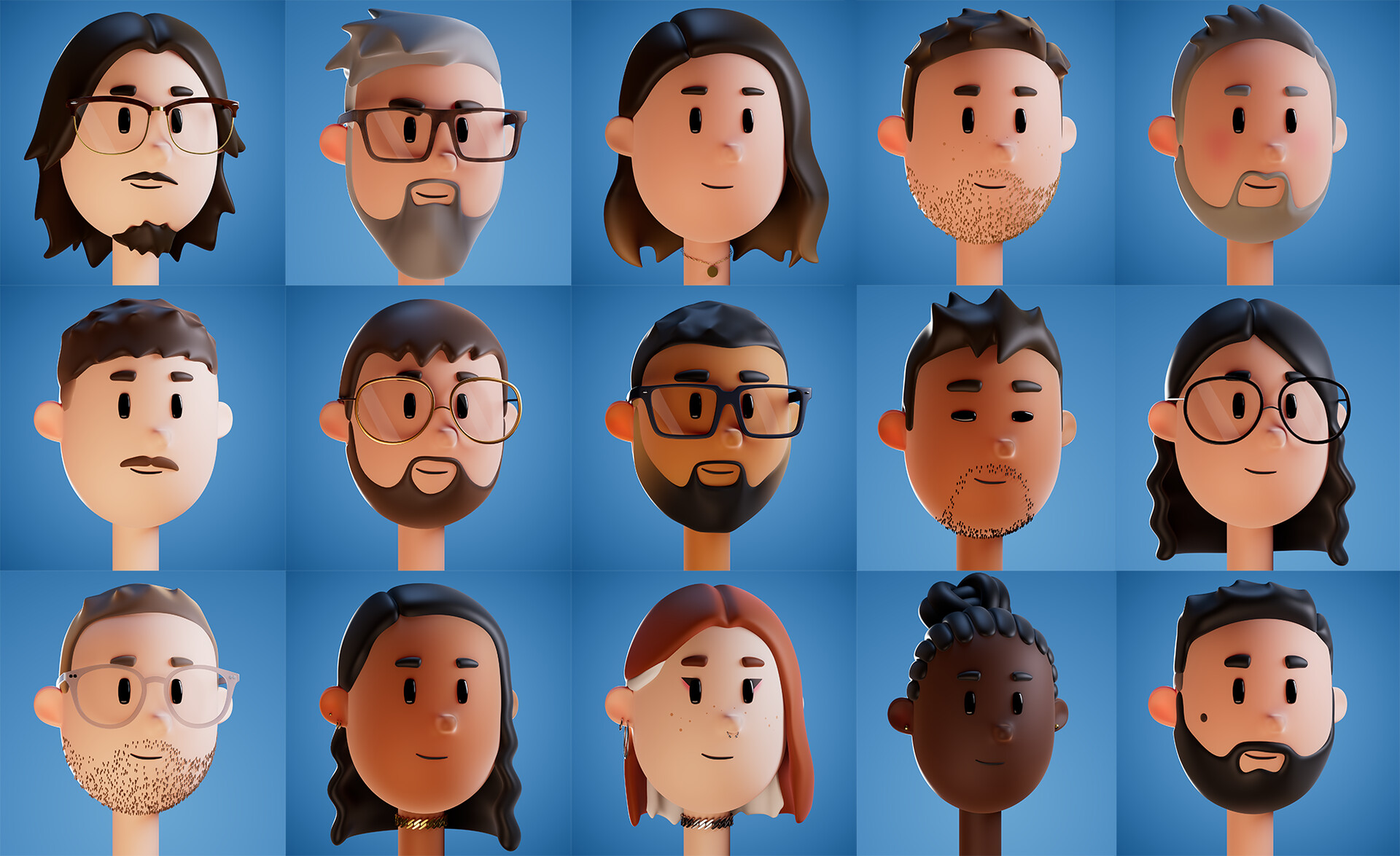 ArtStation - Cartoon characters