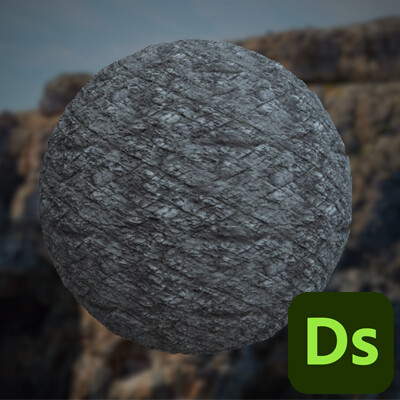 ArtStation - Rock texture - Substance Designer