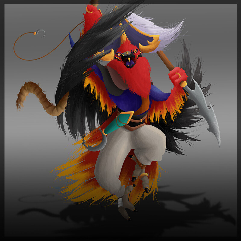 ArtStation - The Red Allen