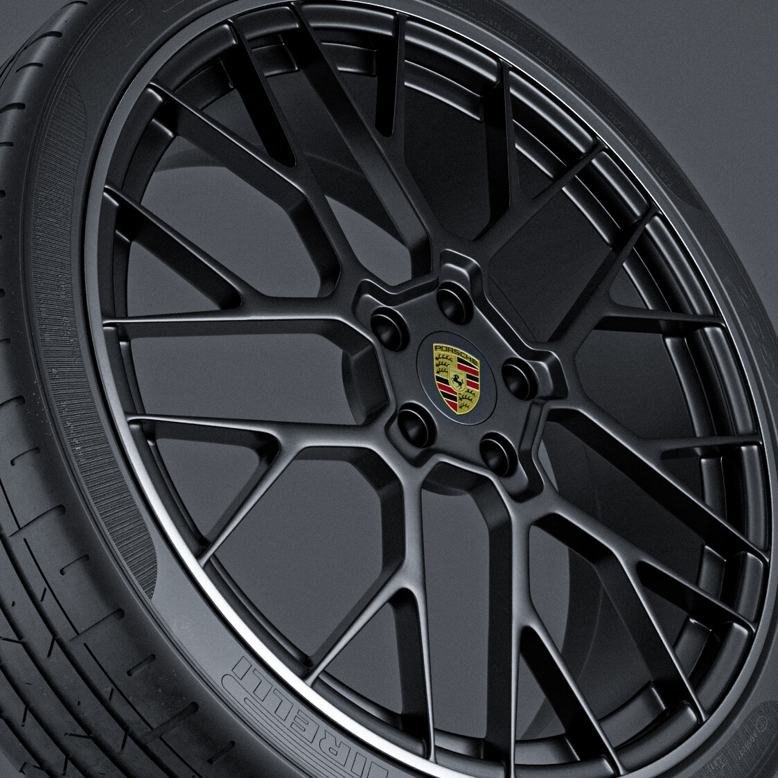 ArtStation - Porsche Rims