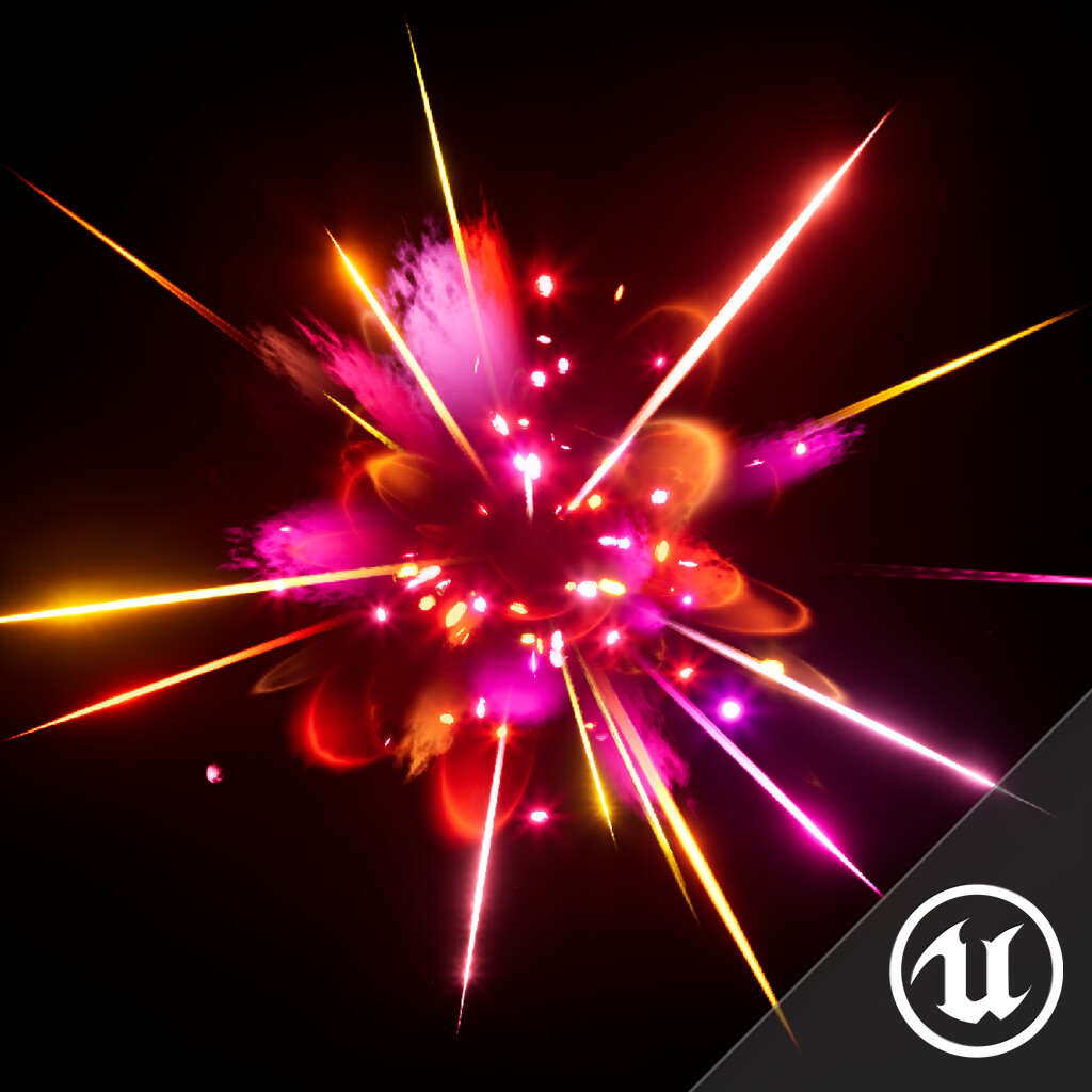 ArtStation - Fireworks Explosion