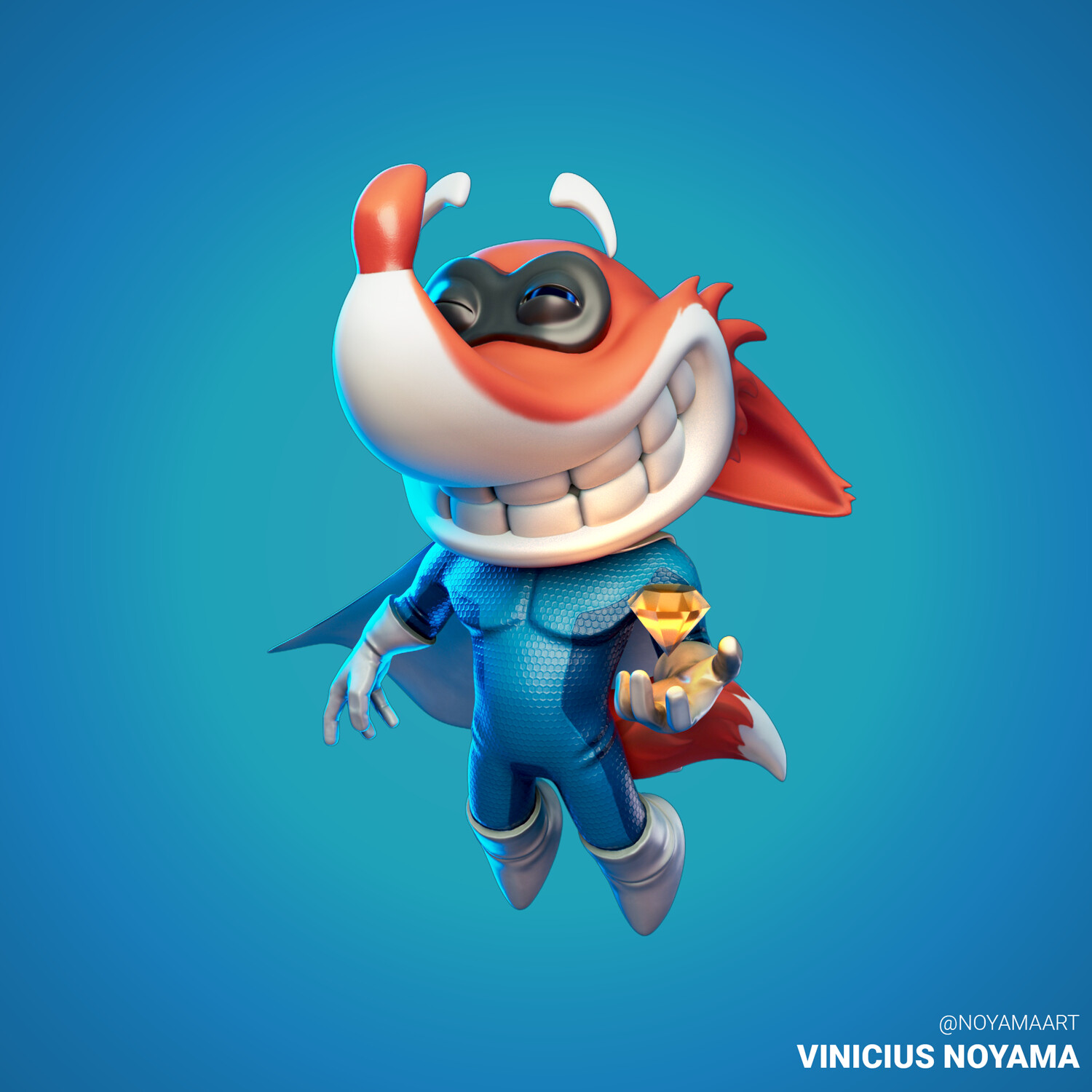 ArtStation - Super Captain Fox