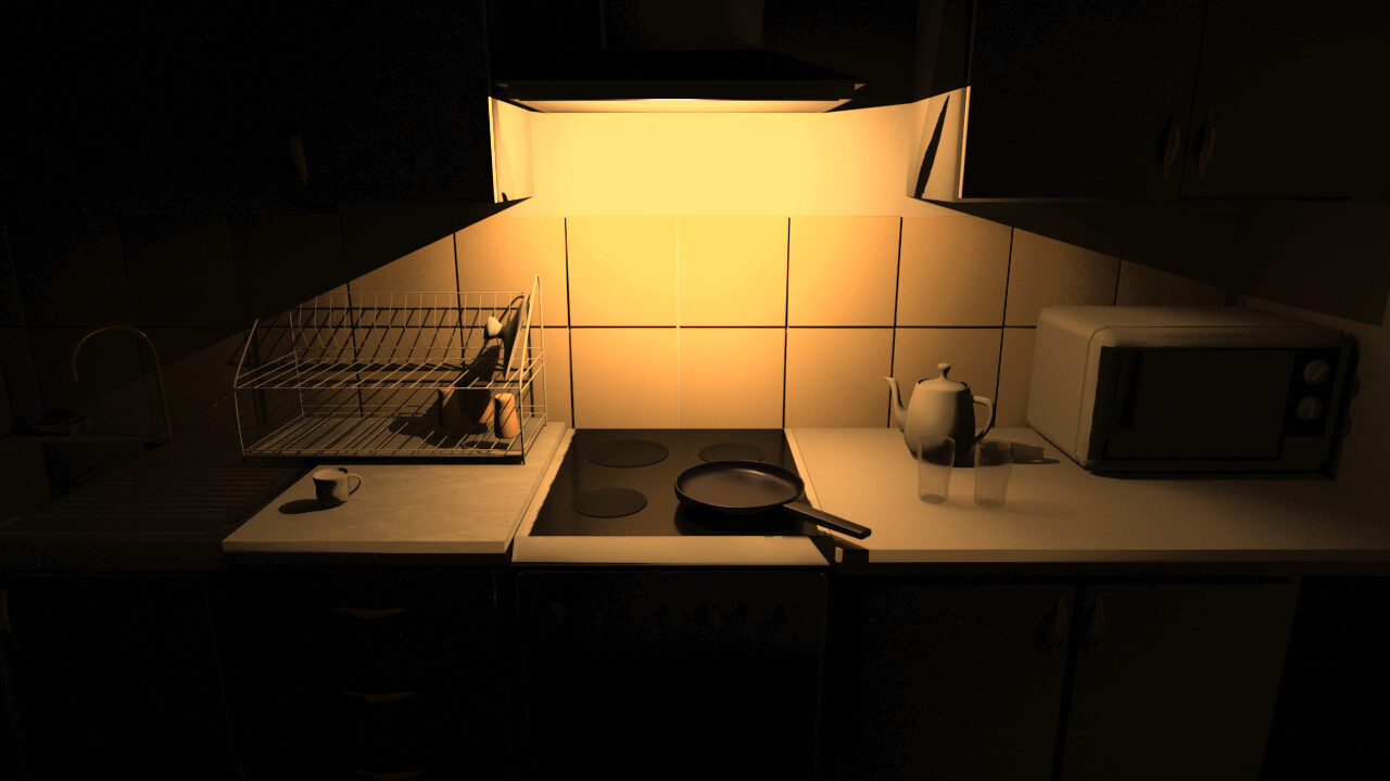 ArtStation - My Friend's Kitchen