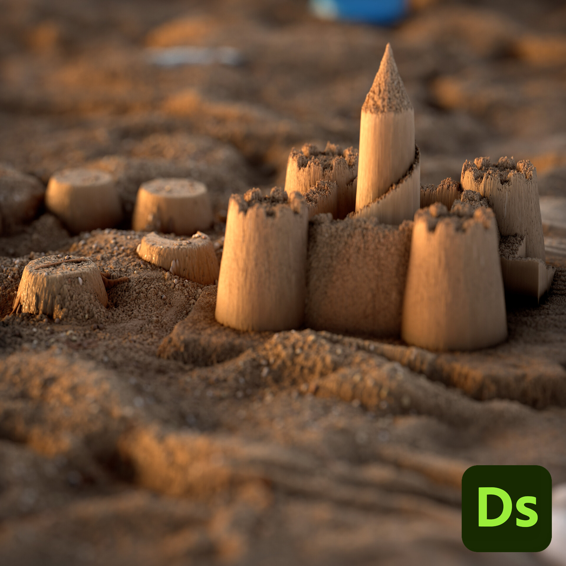 ArtStation - Beach Sand