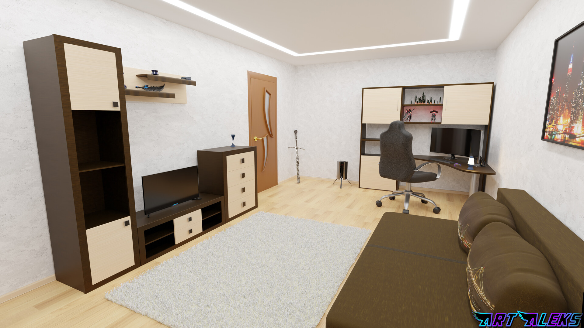 ArtStation - My room