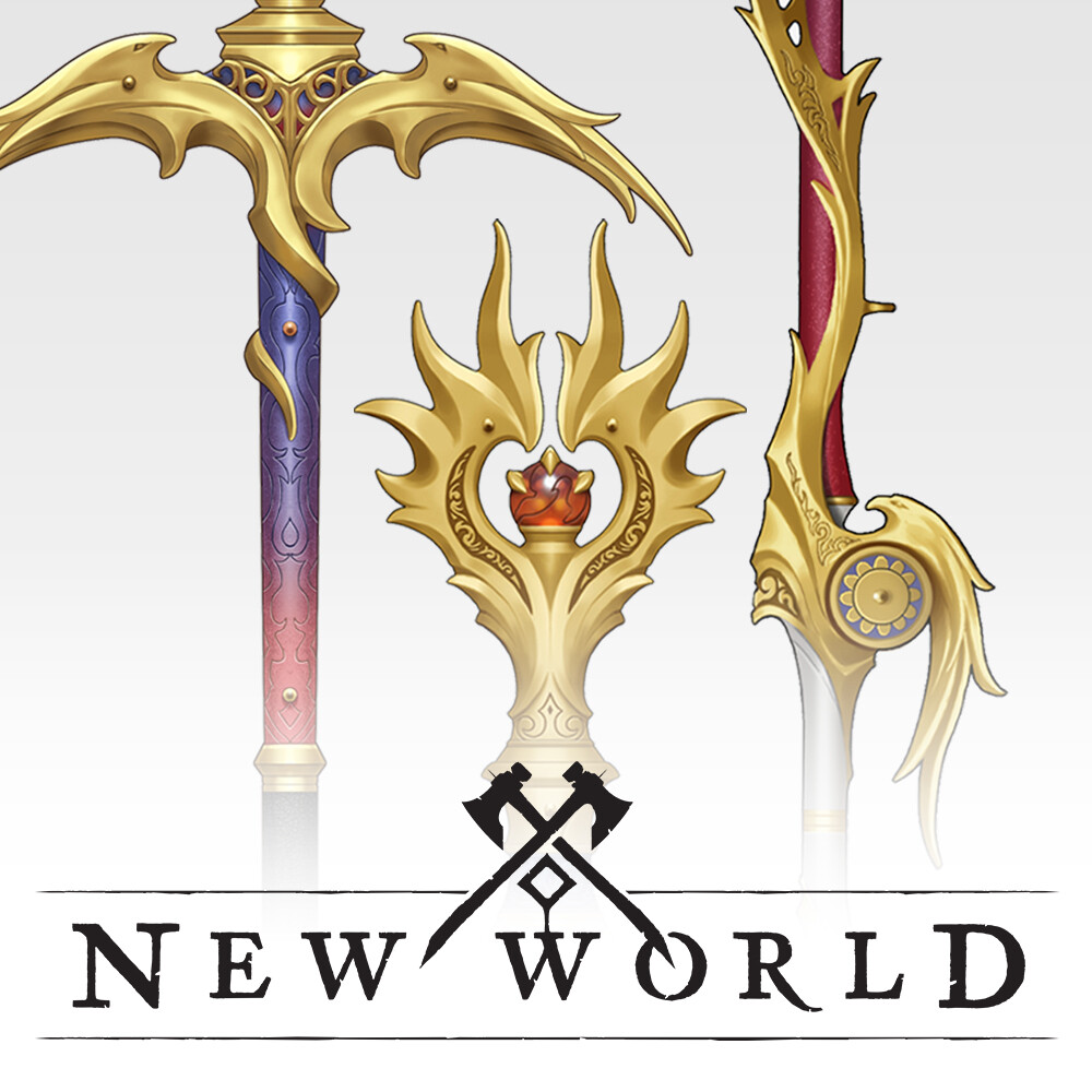 ArtStation - New World - Rising Phoenix Tool Skins