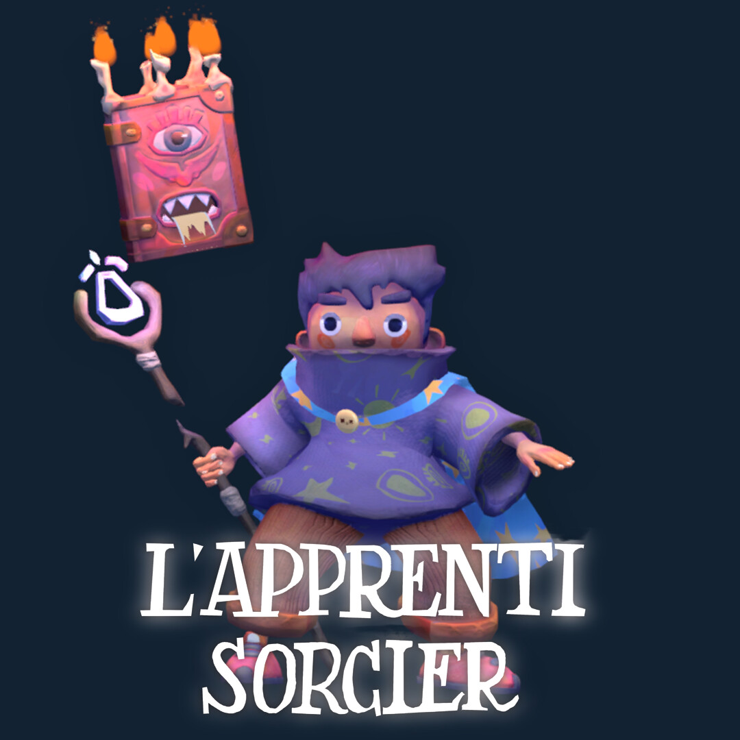 ArtStation - The Apprentice Sorcerer