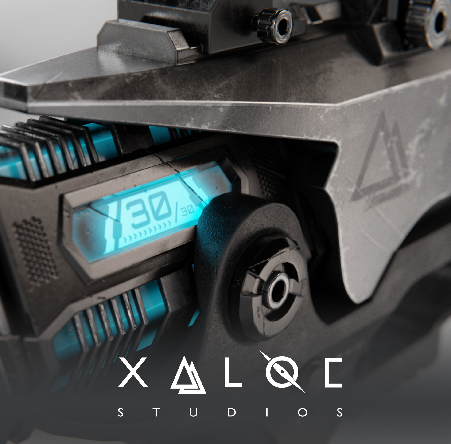 ArtStation - Blue beam SMG