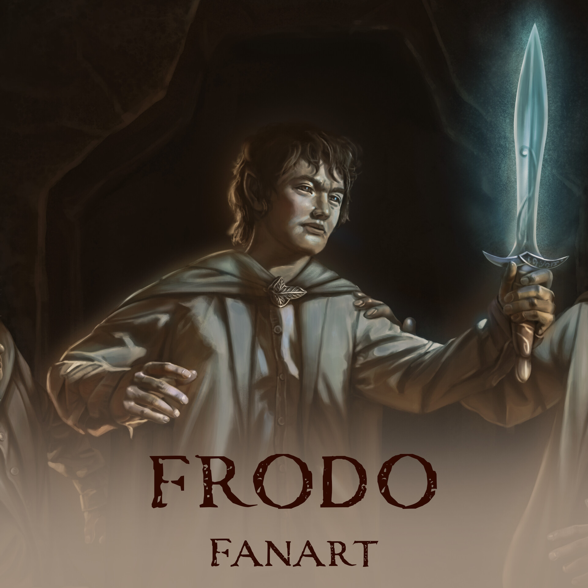 ArtStation - Frodo in Moria - The Lord of the Rings Fanart