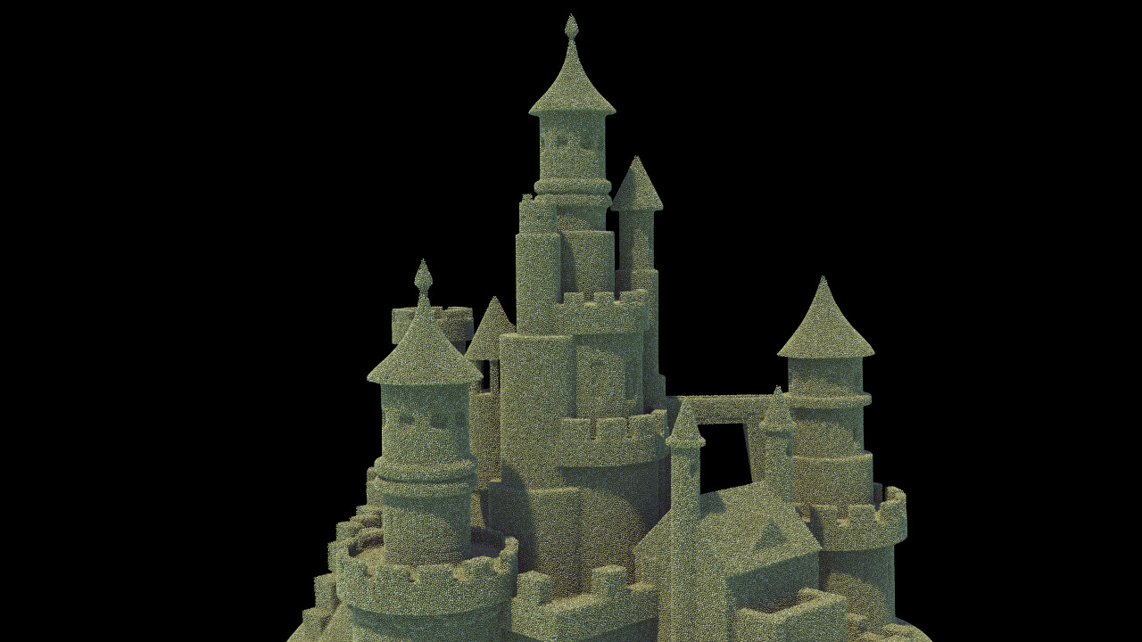 ArtStation - Destruction of the sand castle