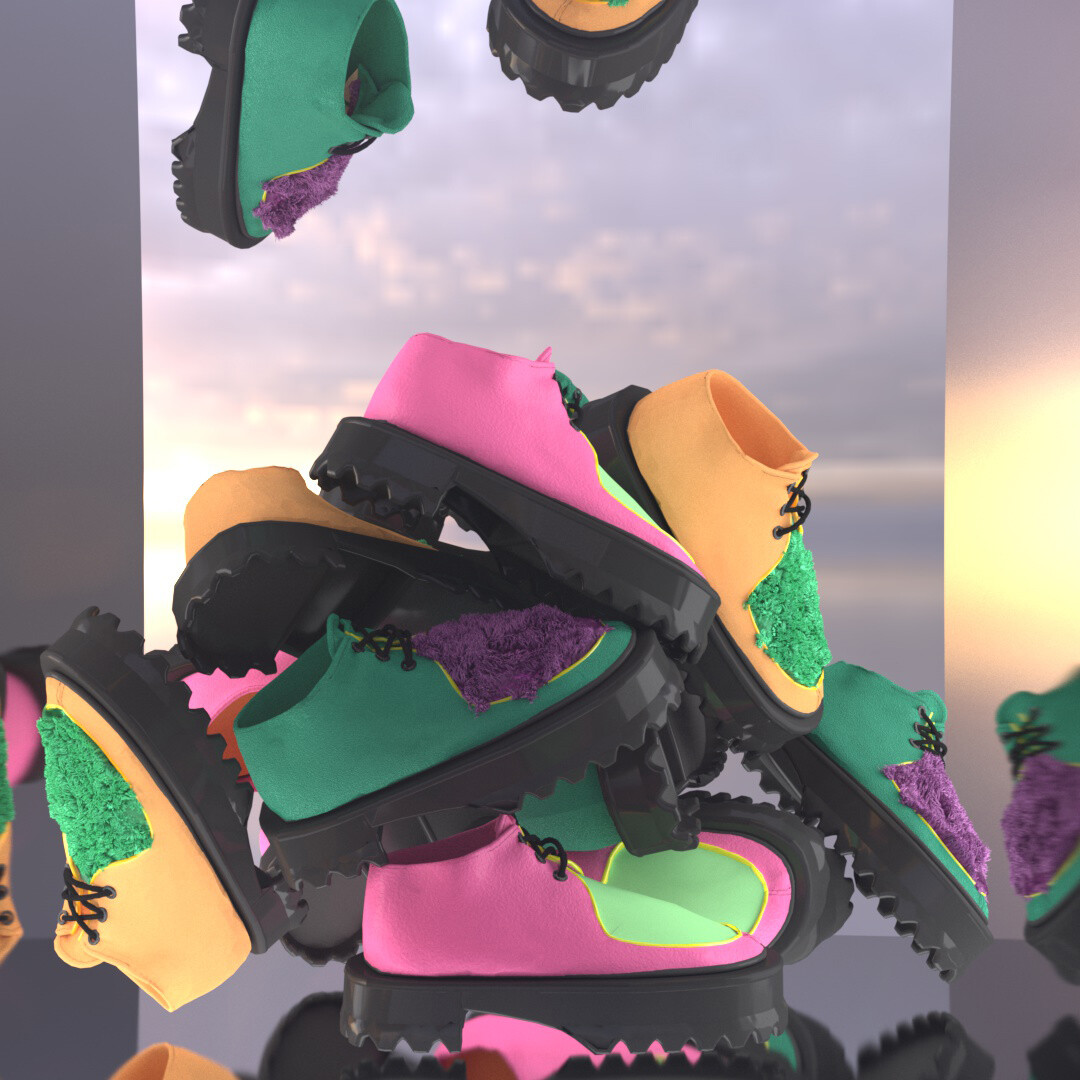 ArtStation - Shoes Animation