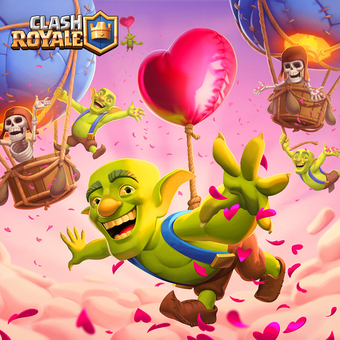 ArtStation - Clash Royale - Valentine's Series