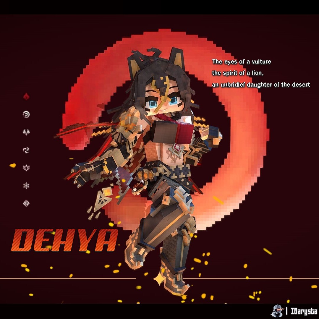 ArtStation - Dehya | Genshin Impact