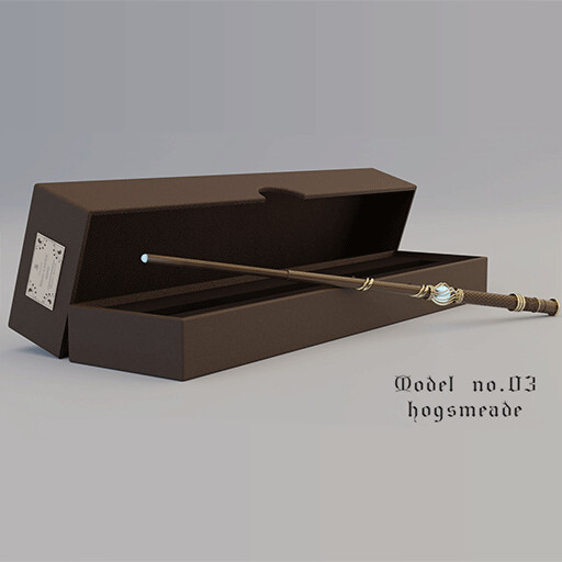 ArtStation - Ash wood magic wand