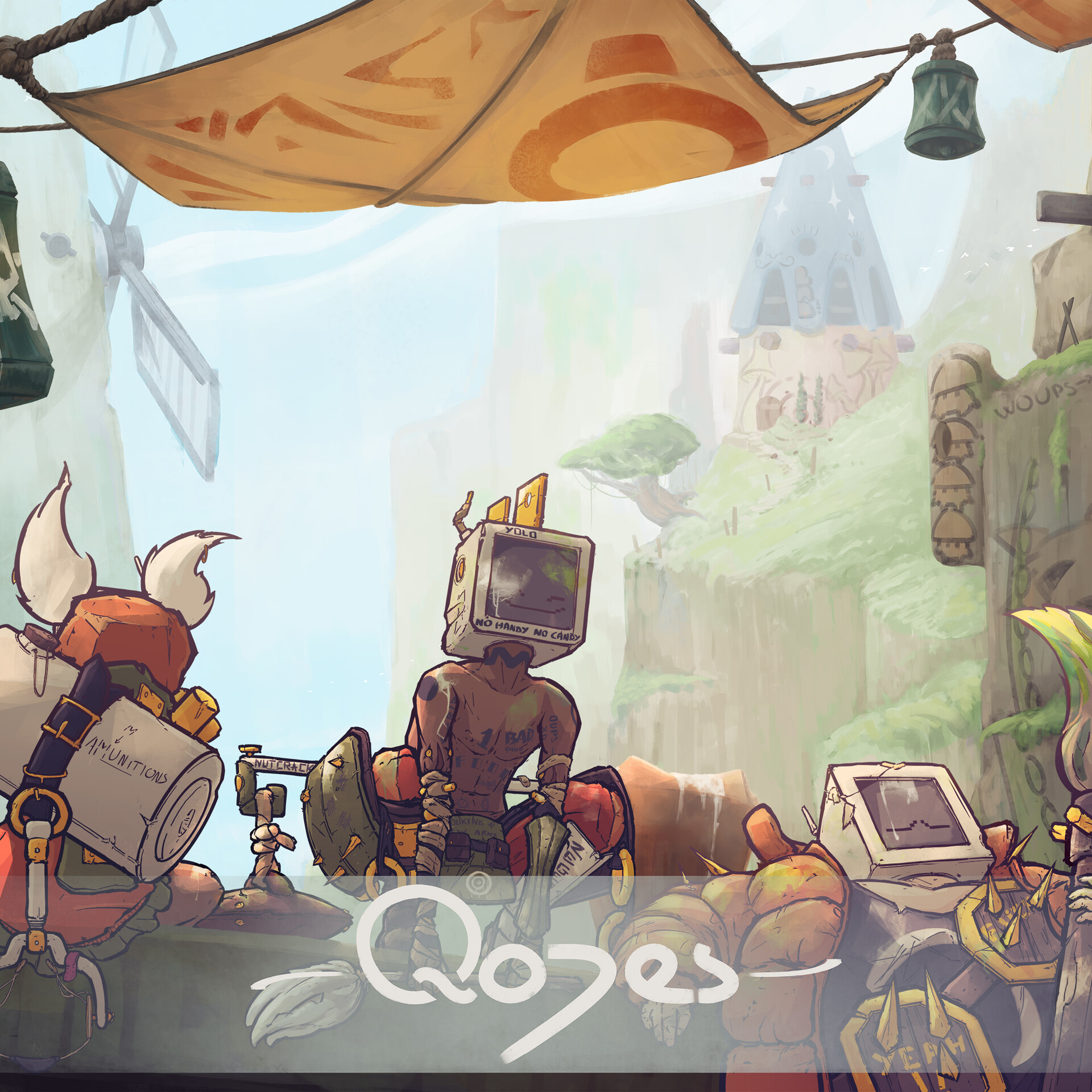 ArtStation - Regular BAD Gang Day