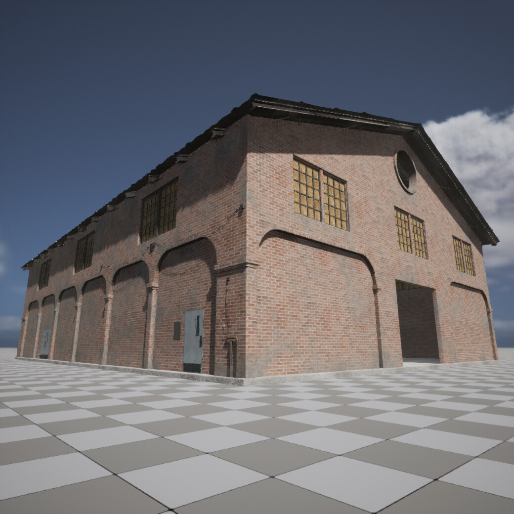 ArtStation - Warehouse Modular Kit