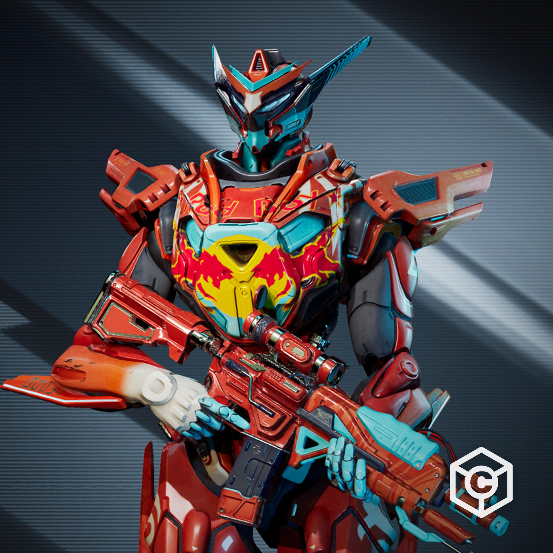 ArtStation - Mechas Skin - Cypher Collection