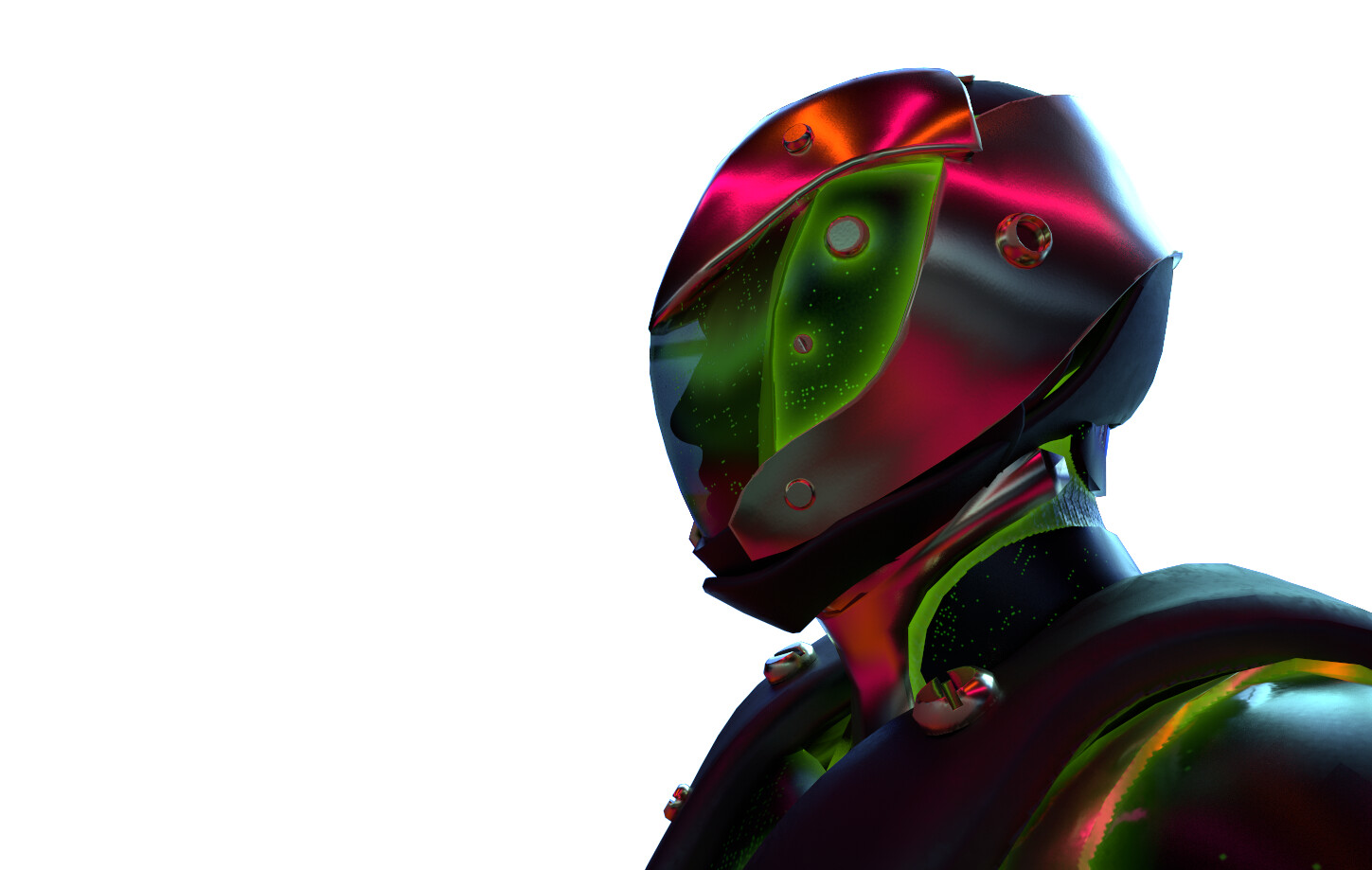 ArtStation - "Cyber" (3D UV and Texturing)