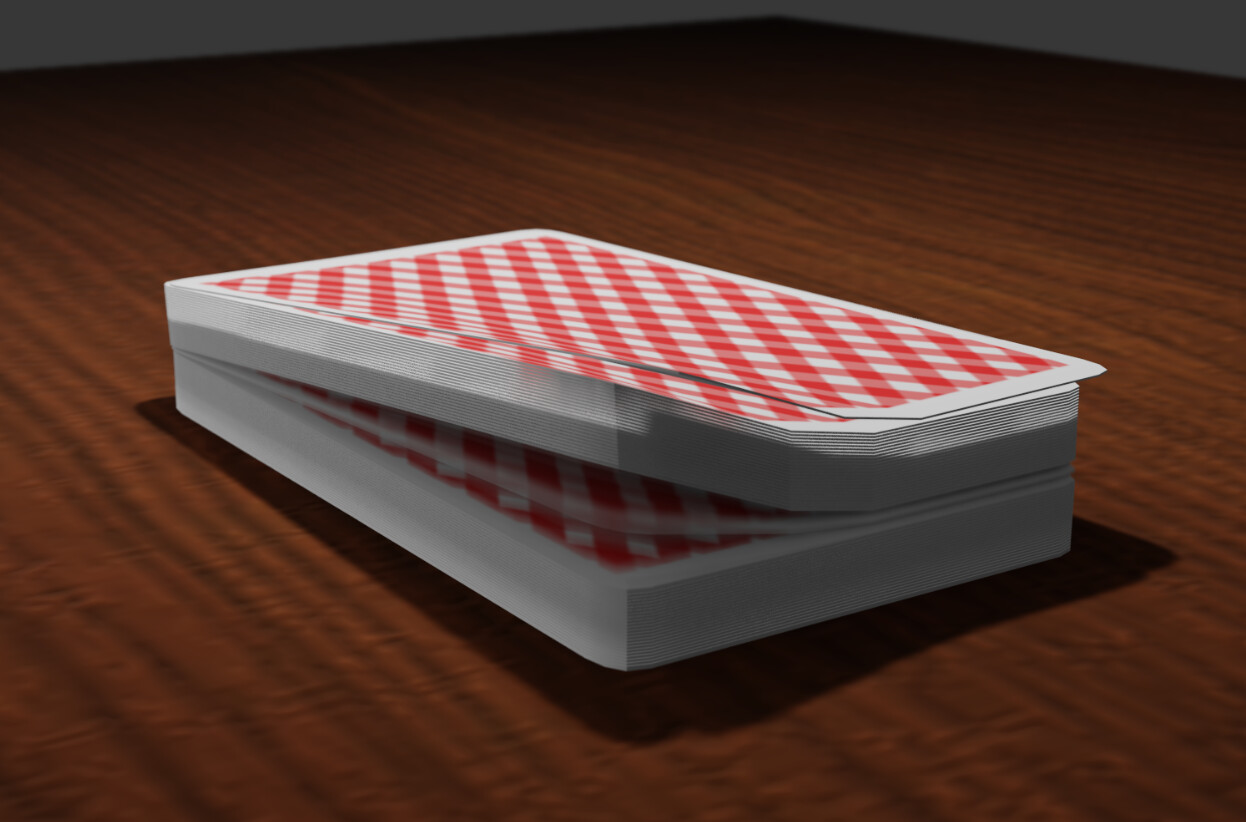 ArtStation - Deck of Cards - Blender Animation Practice