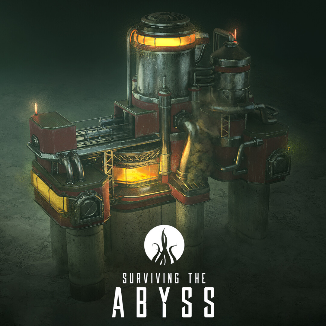 ArtStation - Alloy Refinery/Furnace - Surviving the Abyss
