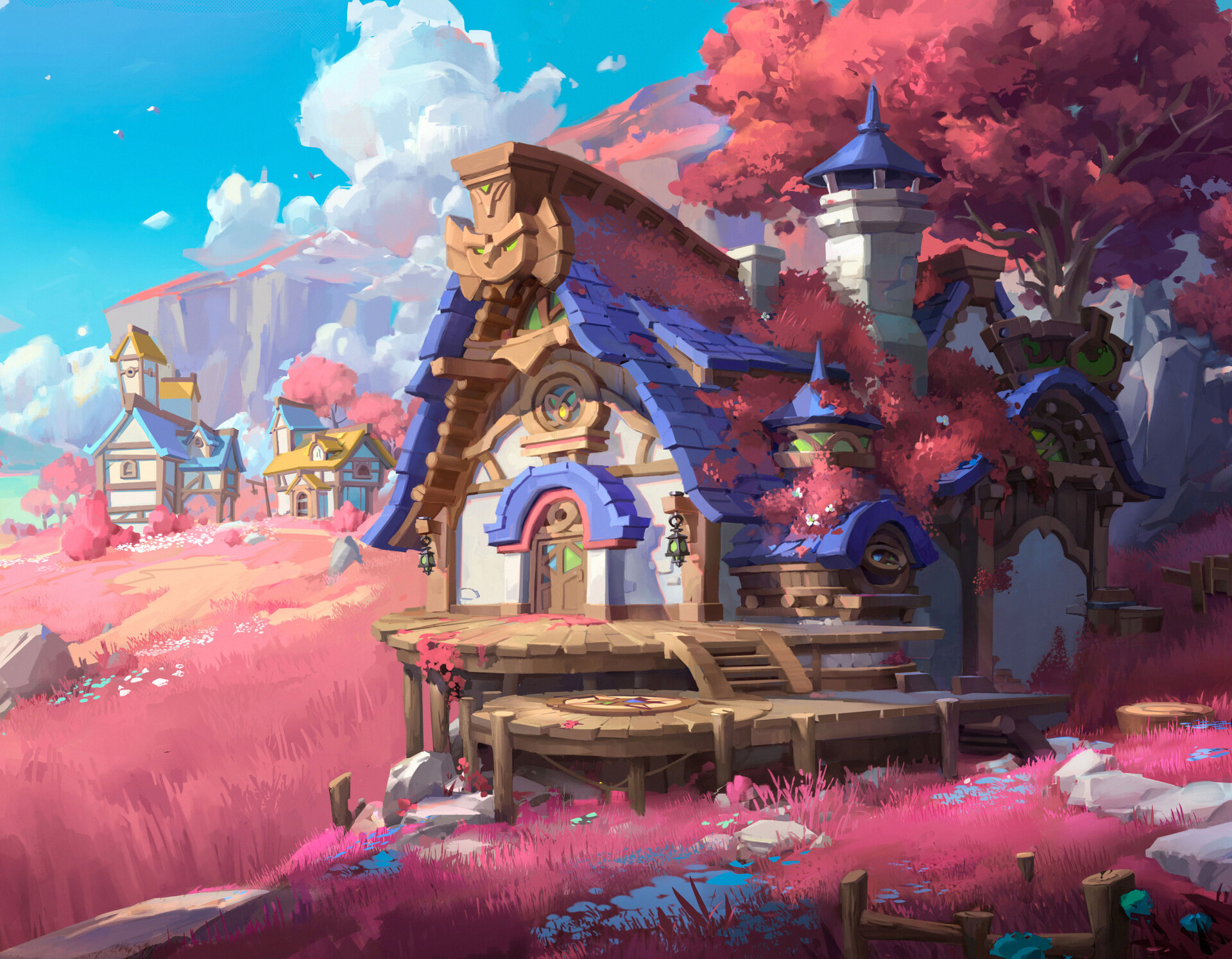 ArtStation - Scarlet Forest