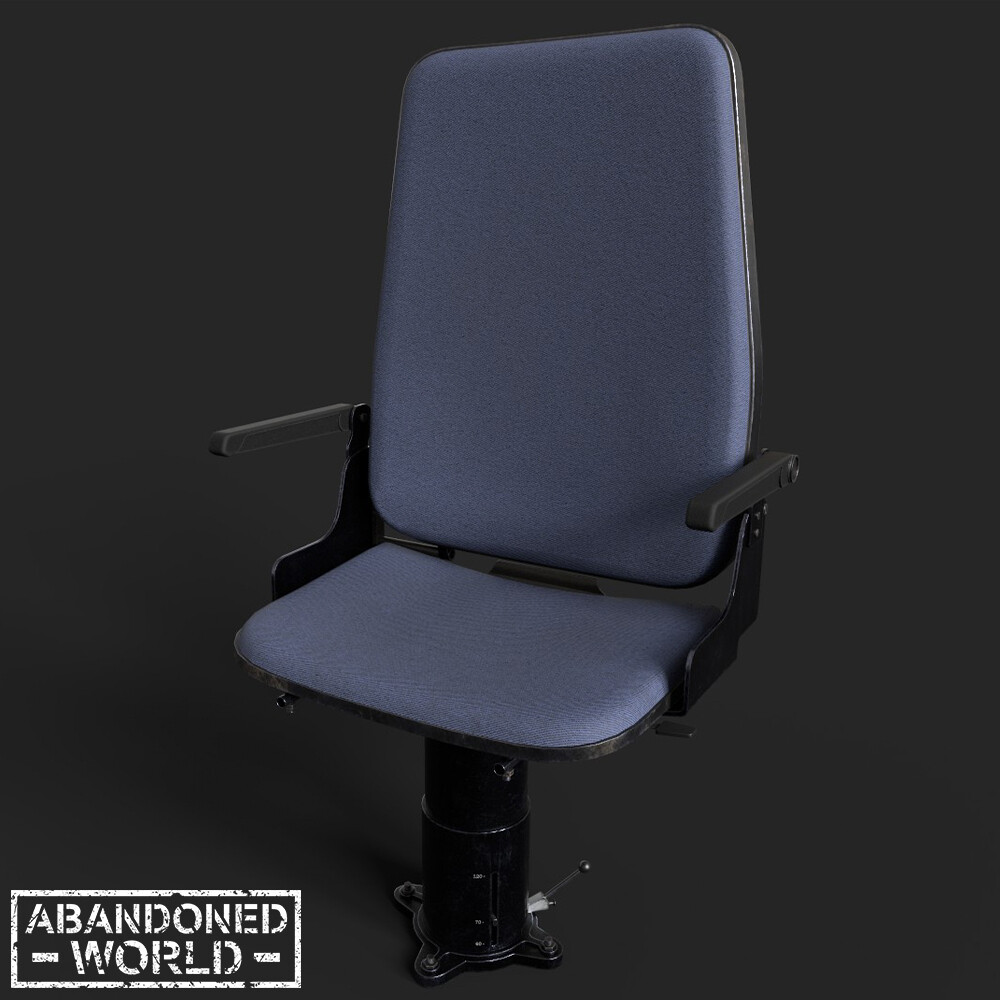 ArtStation - Train Driver's Seat