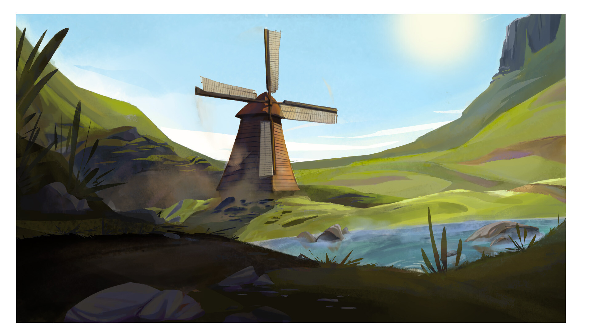 ArtStation - The Windmill