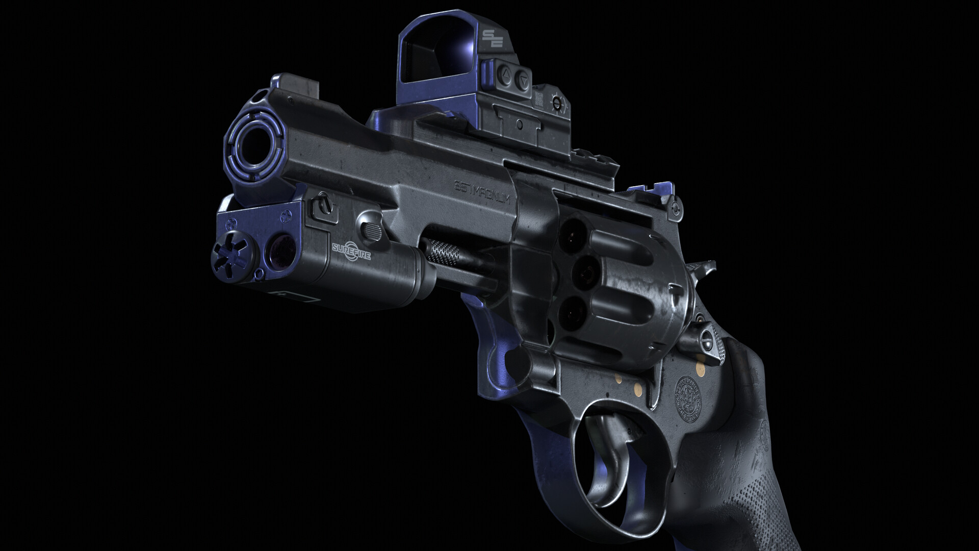 ArtStation - Tactical Revolver : Model 327 M&P