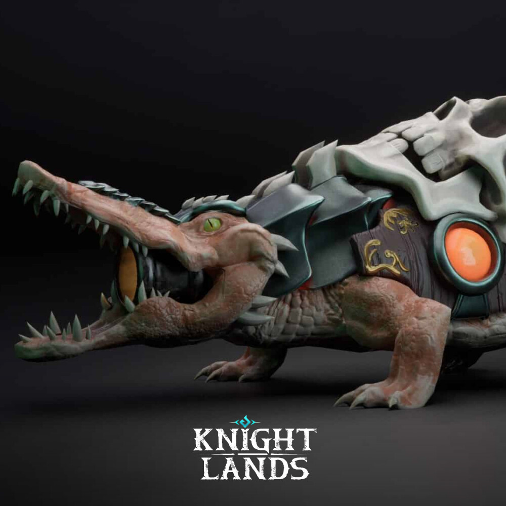 ArtStation - Knight Lands - Crocodile