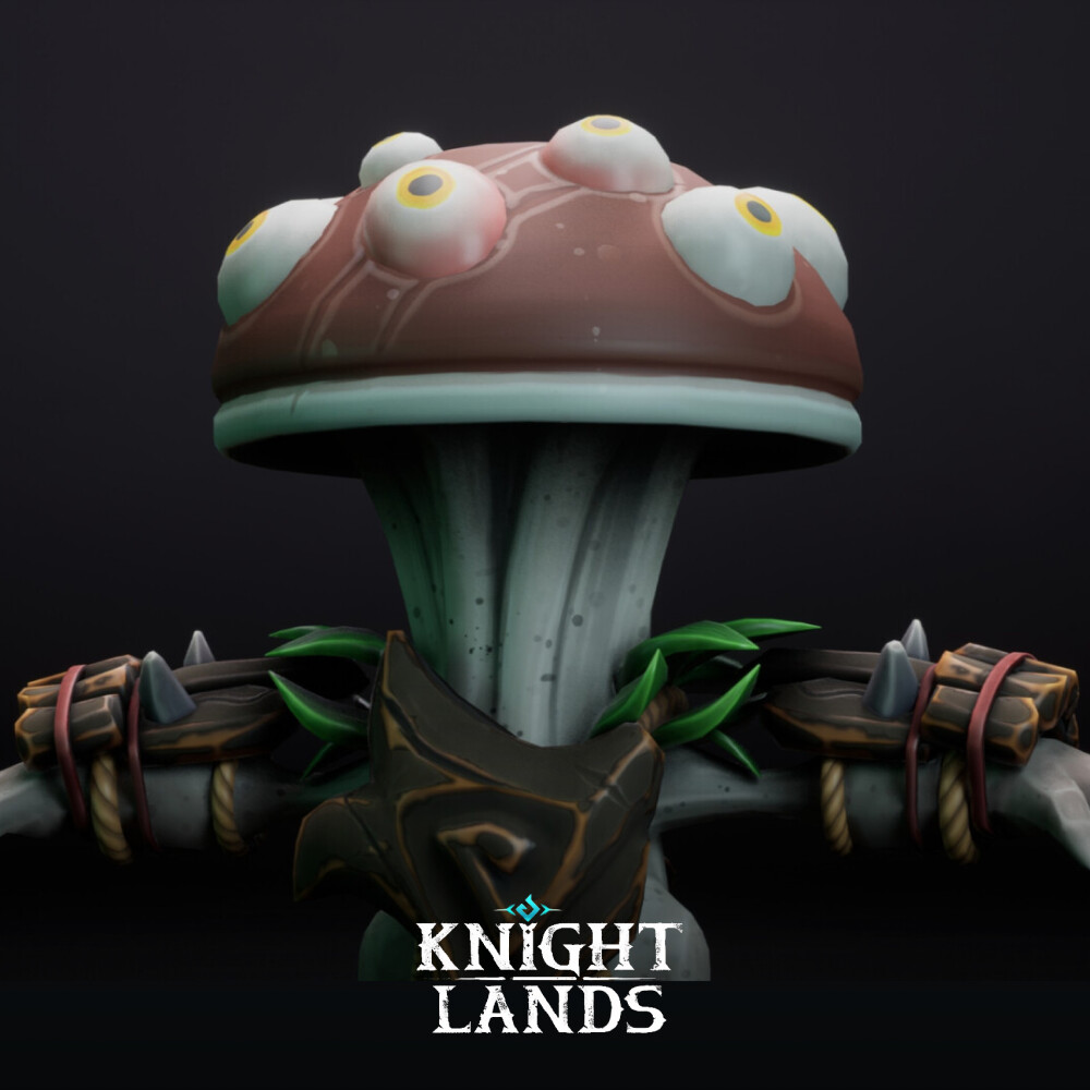 ArtStation - Knight Lands - Mushroom