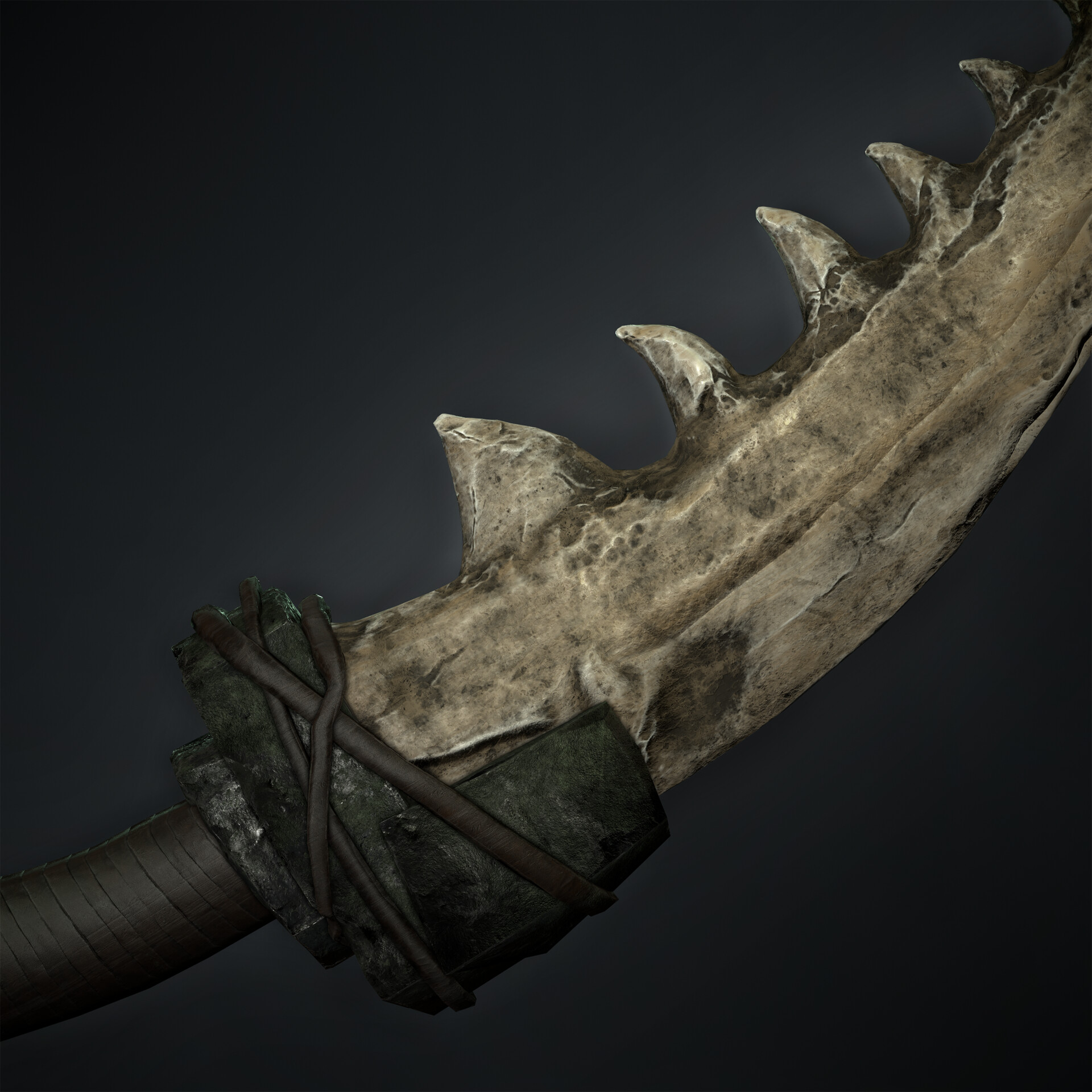 ArtStation - Bone dagger