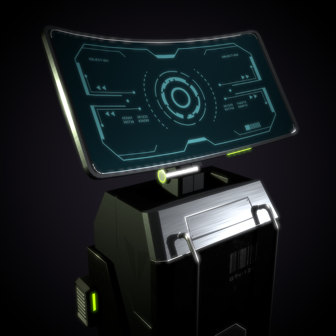 ArtStation - Sci-Fi Terminal