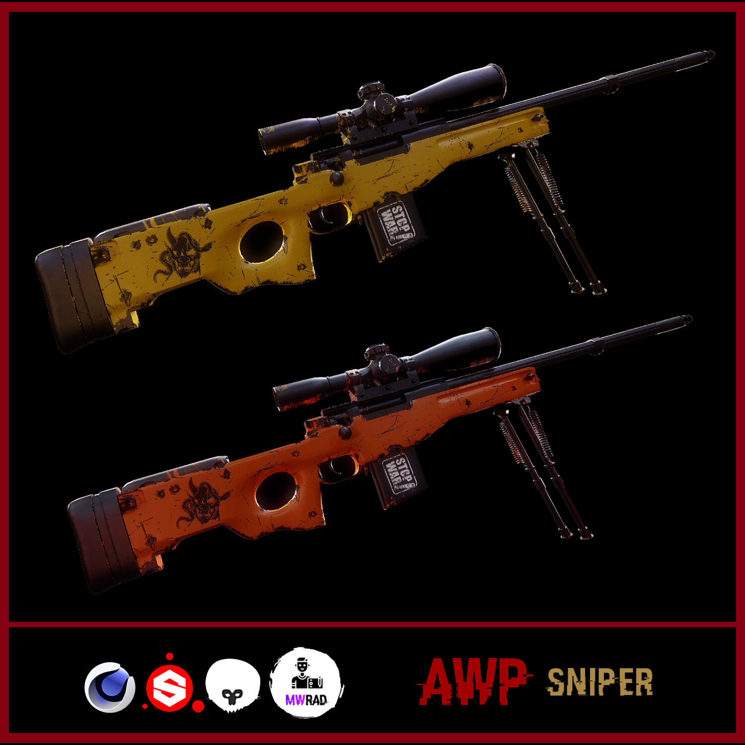ArtStation - 🔥 AWP sniper 🔥