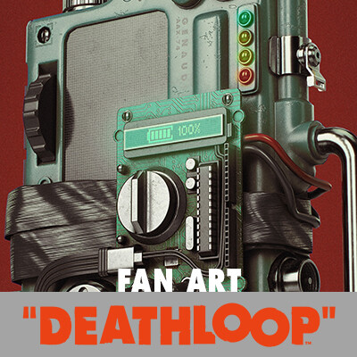 ArtStation - Hackamajig V2 (Deathloop Fan Art)