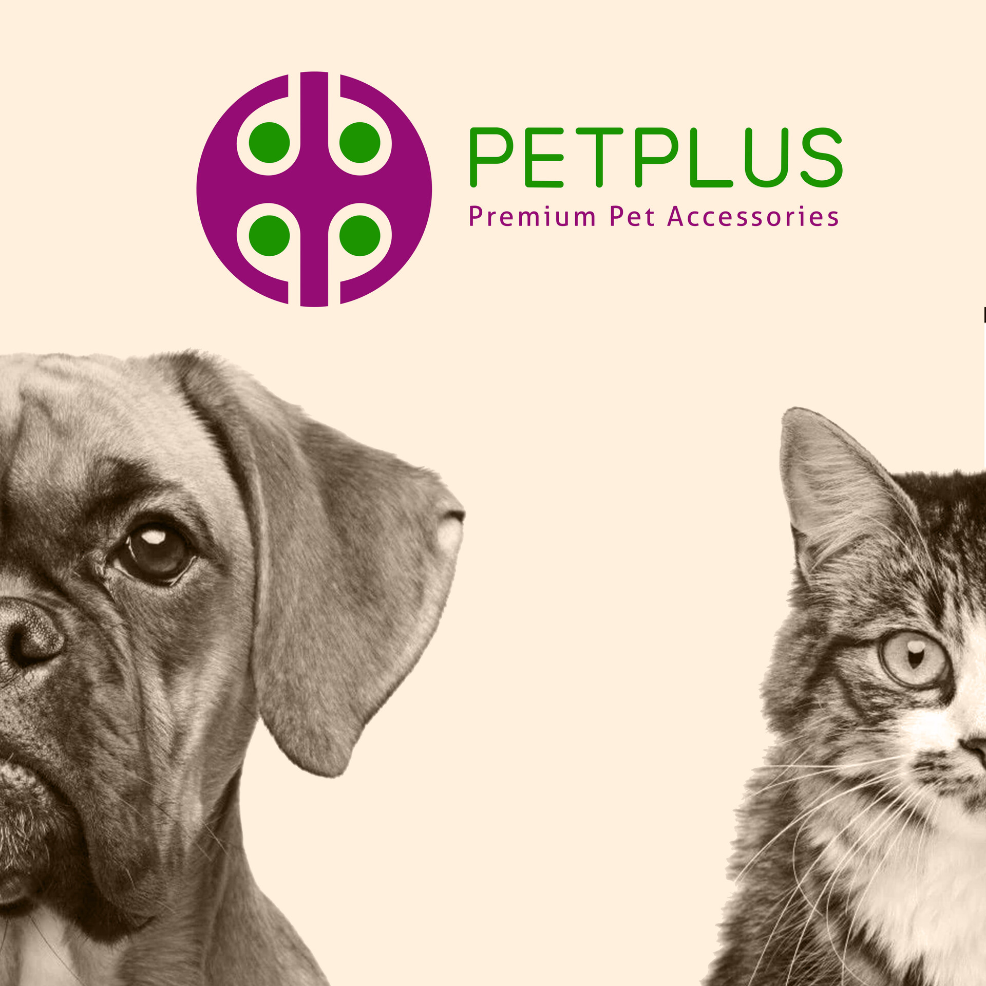 ArtStation - Pet Plus - Visual Identity Design