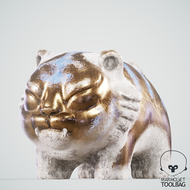 ArtStation - Baby Tiger reproduction