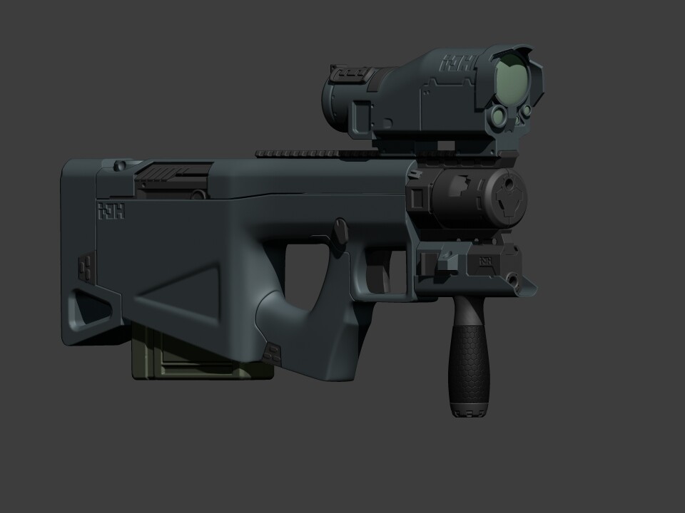 ArtStation - The gun
