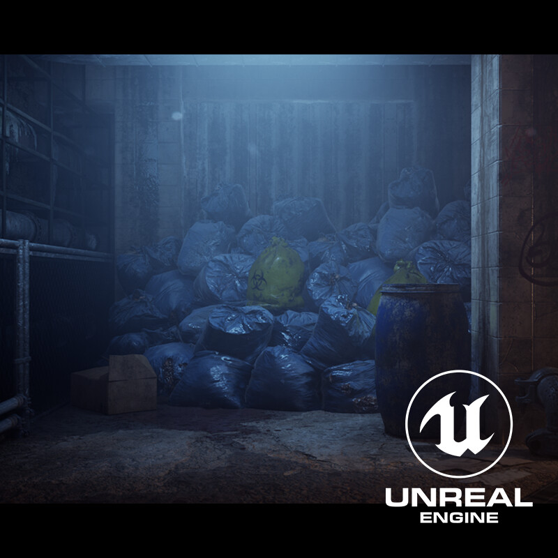 ArtStation - Horror Basement (UE5)