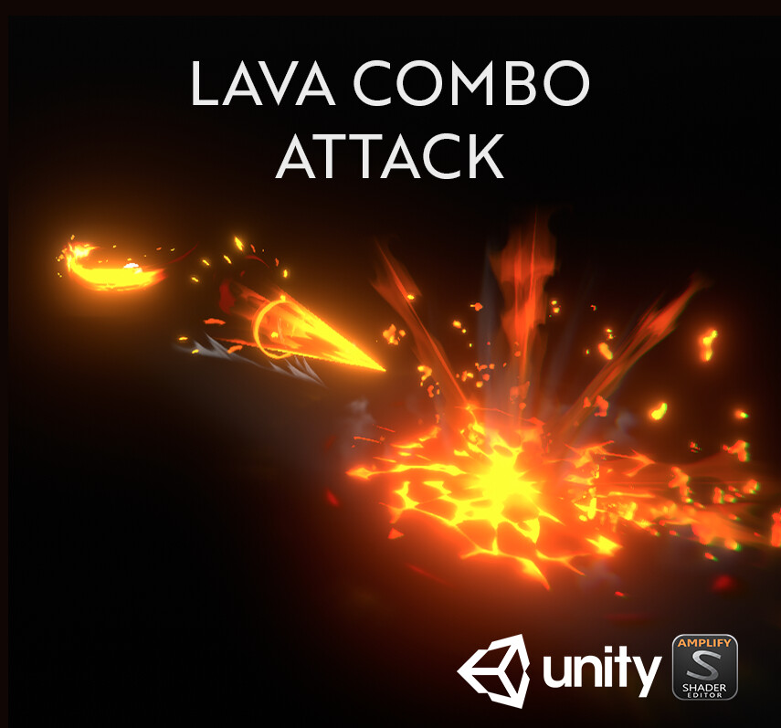 ArtStation - VFX LAVA COMBO ATTACK