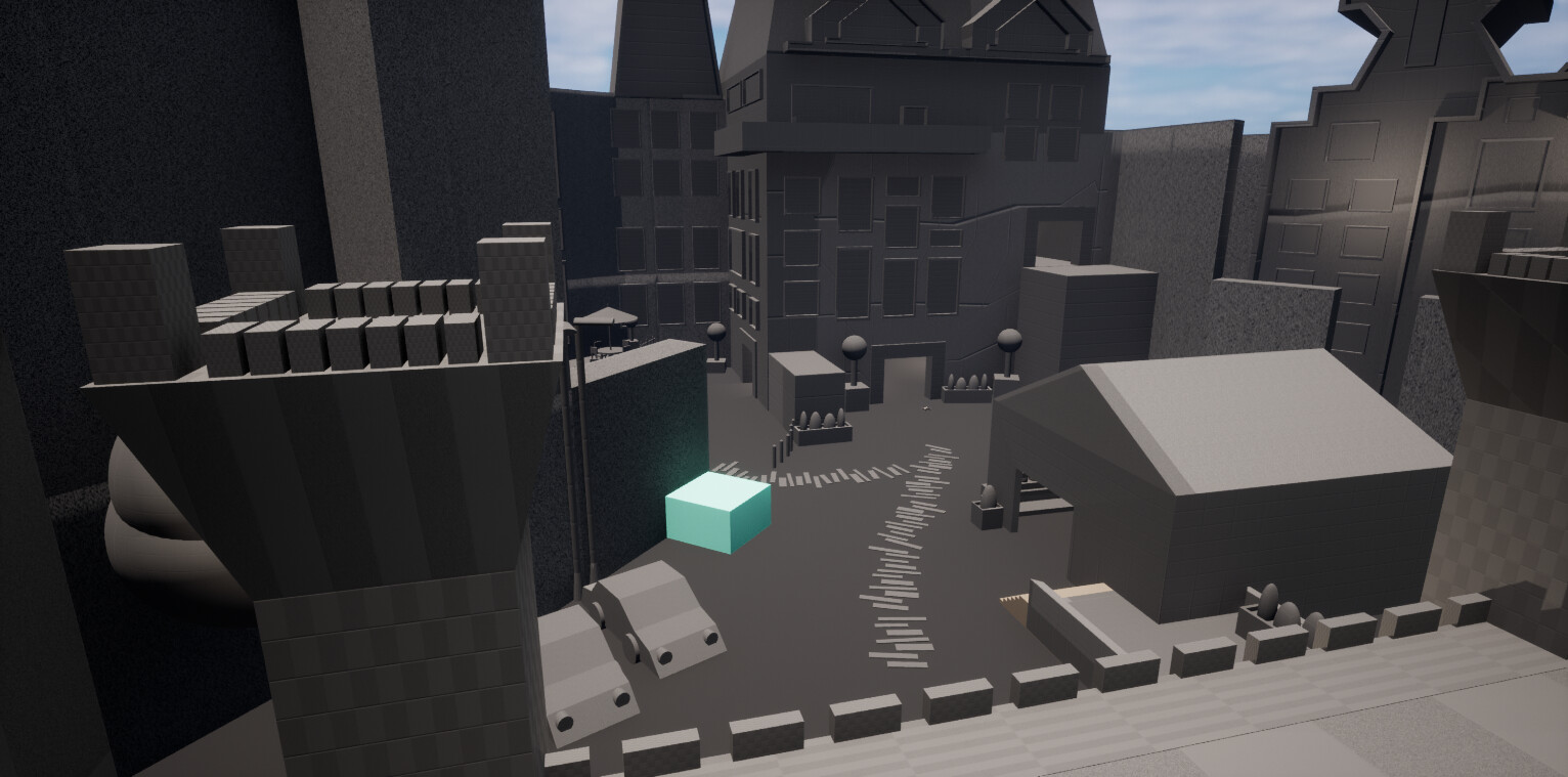 ArtStation - Greybox for Assault mode in Overwatch | UE5