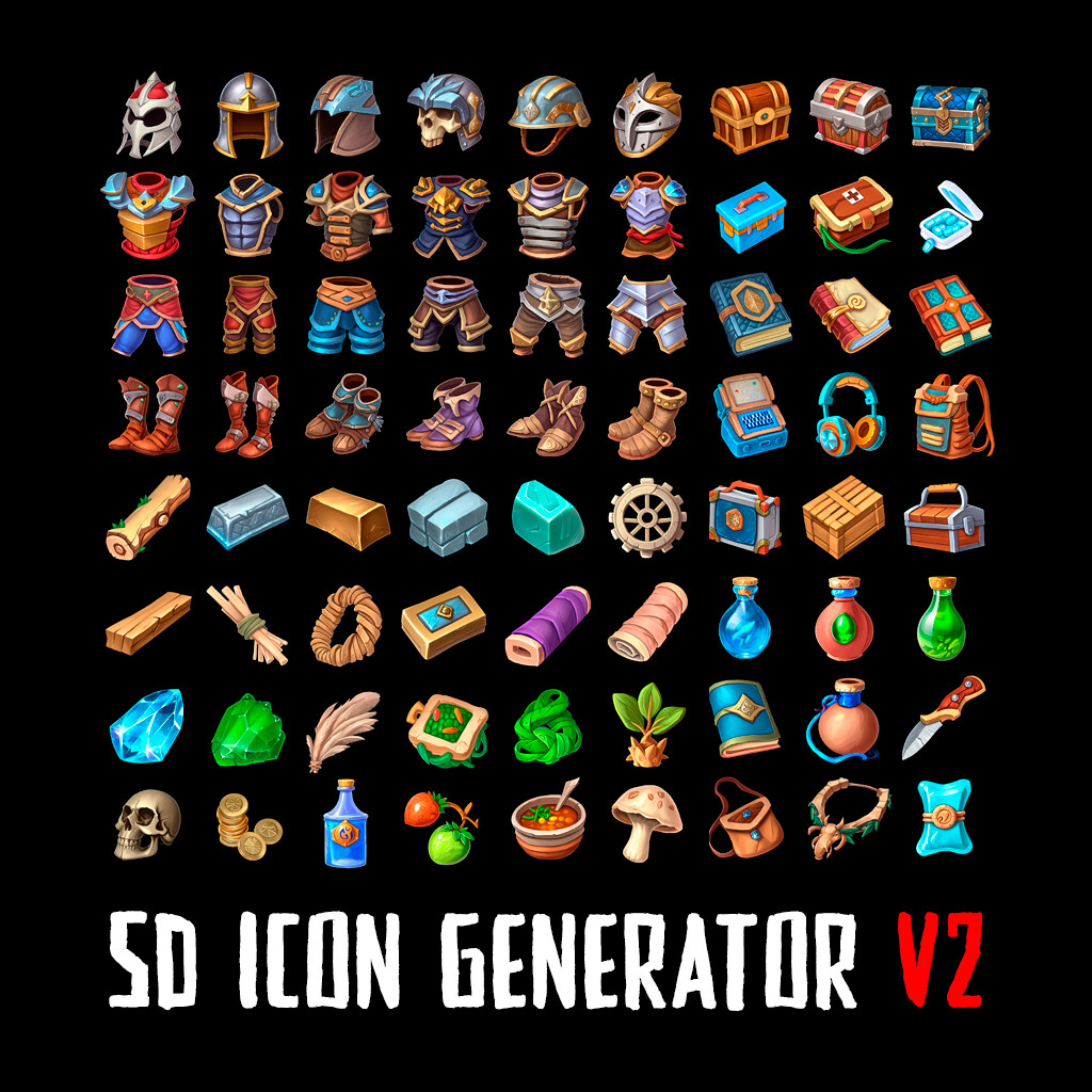 ArtStation - Icon generator V2