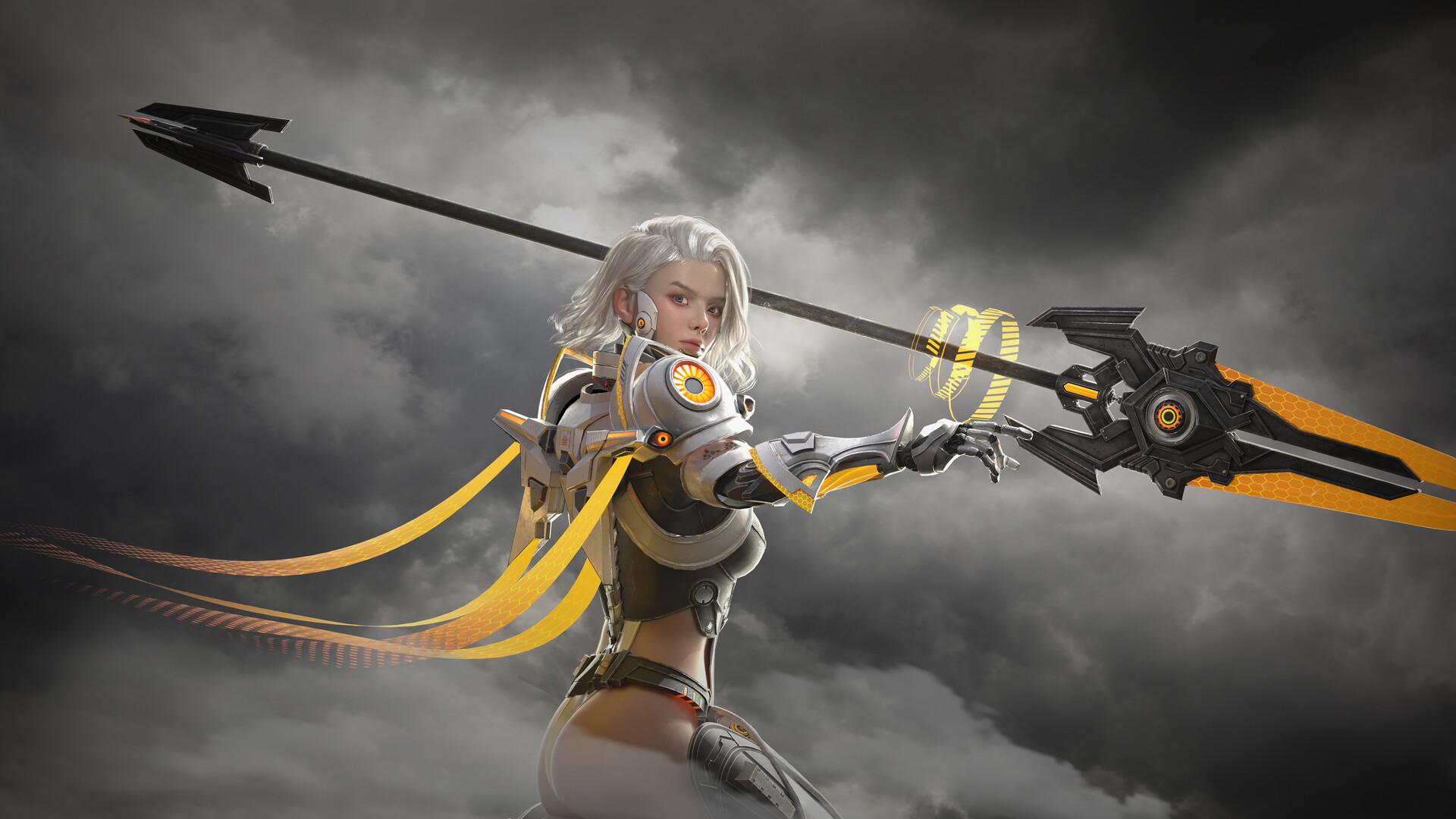 ArtStation - SF suit woman