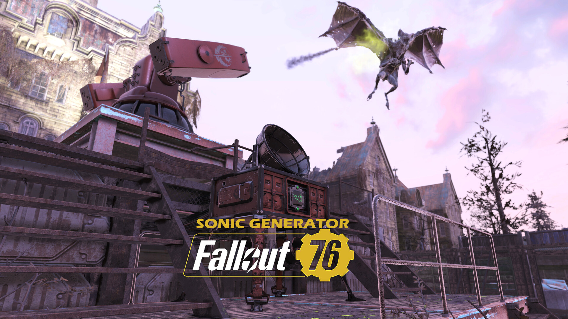 ArtStation - Fallout 76 Sonic Generator