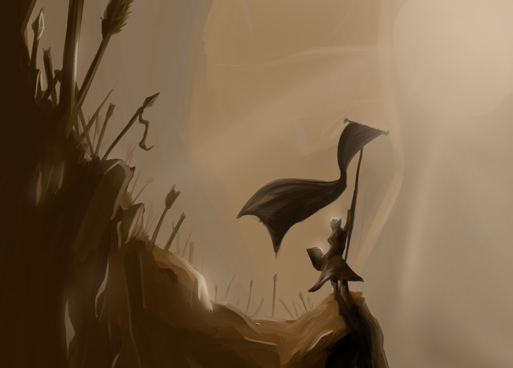 ArtStation - Victorious He Stands