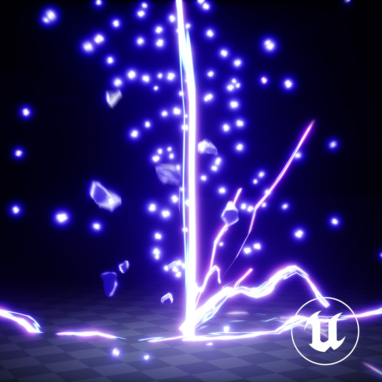 ArtStation - Stylized Lightning in UE5