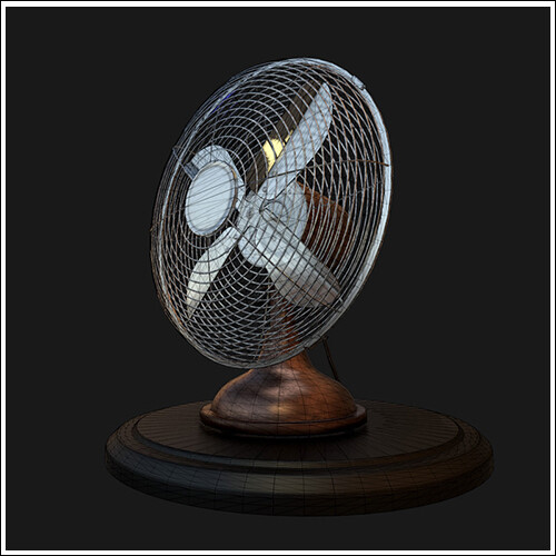 ArtStation - Props : Modern Fan