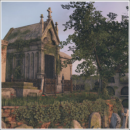 ArtStation - Cemetery