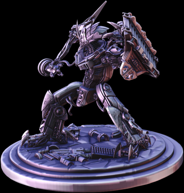 ArtStation - Mecha U.F.O