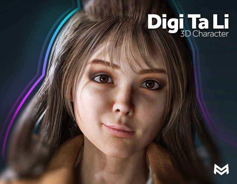 ArtStation - Digi Ta Li / 3D Character design and animation